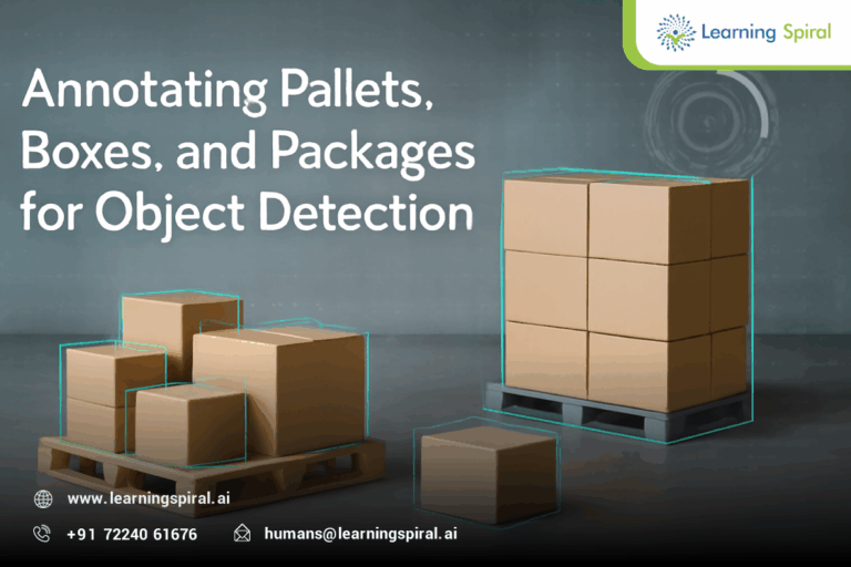 Annotating Pallets, Boxes, and Packages for Object Detection